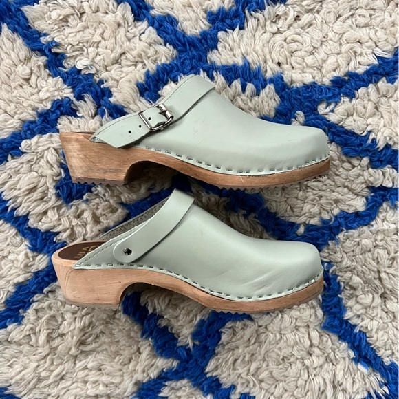 MIA | Shoes | Mia Mint Alma Wooden Clogs | Poshmark